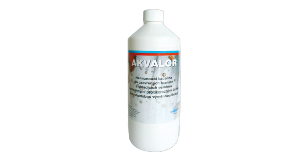 AKVALOR - Nemrznoucí kapalina do topných systémů 1 l