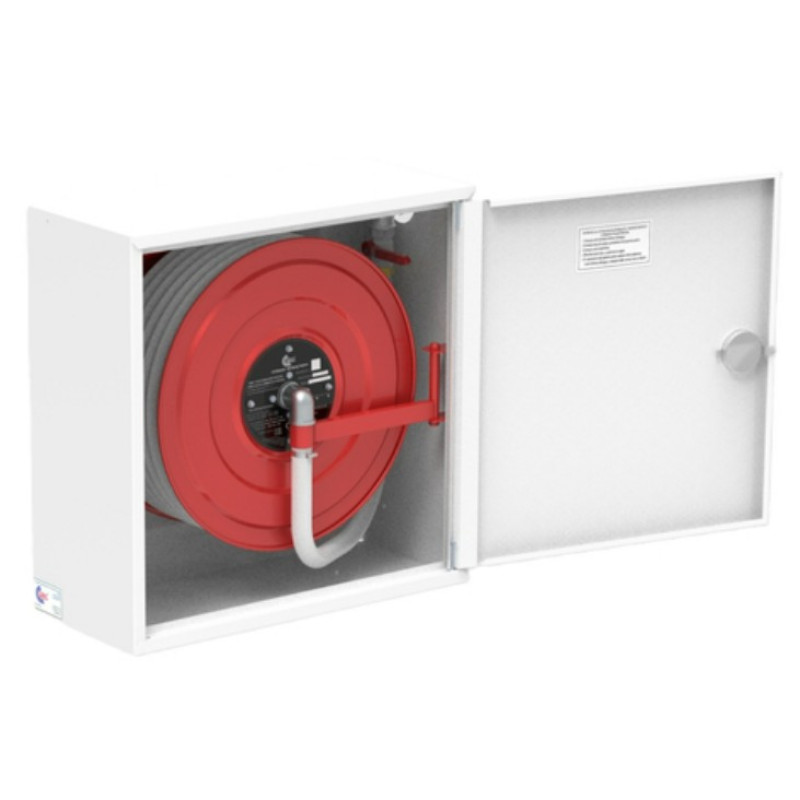 Hydrantový systém GRAS - DN19 / 20 m - 650 x 650 x 175 mm - bílý